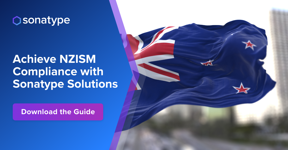 New Zealand Information Security Manual (NZISM) Guide | Sonatype